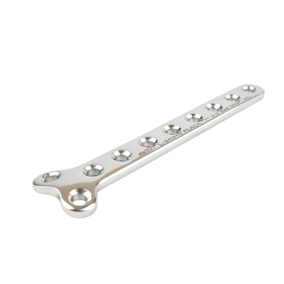 PLACA DCP EN T 2.7 ACERO | Tienda del traumatologo